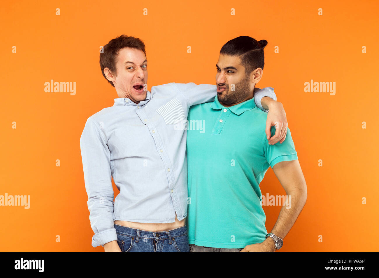 Male hugging weird hi-res stock photography and images - Alamy