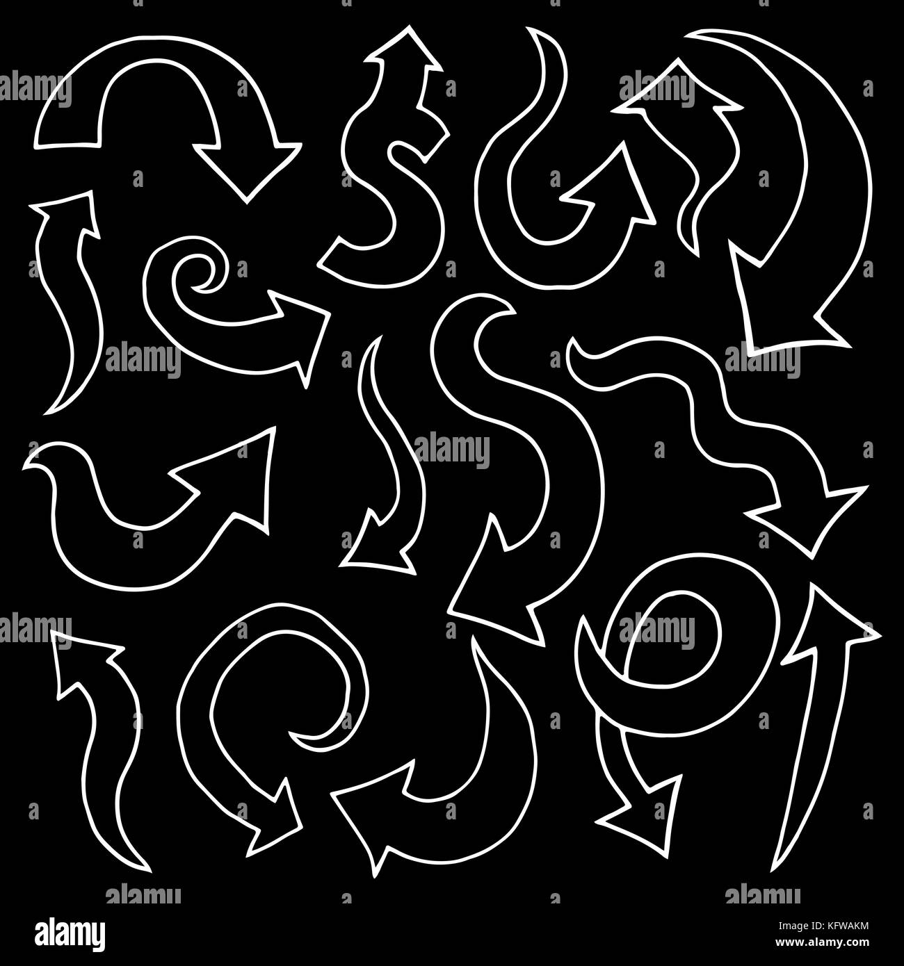 Notched point Stock Vector Images - Alamy