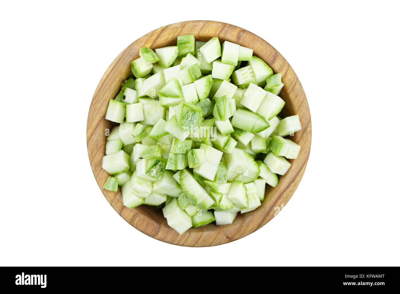 Courgette cubes hi-res stock photography and images - Alamy