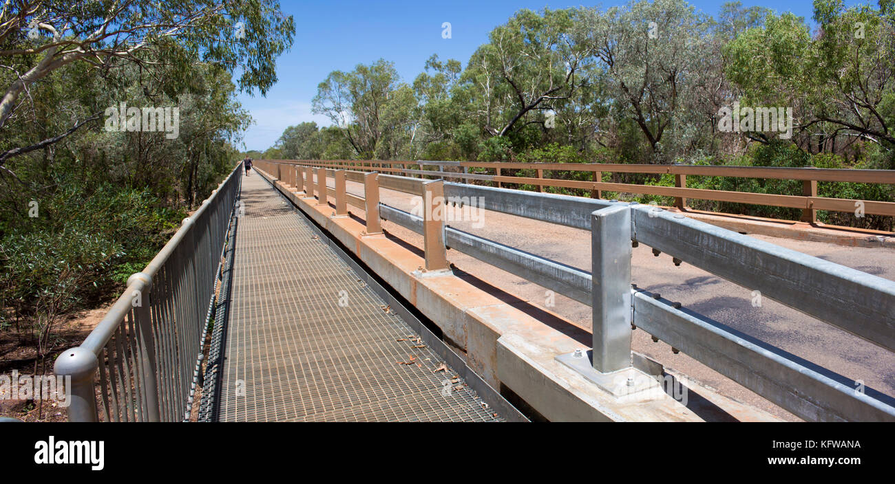 Main crossing over mighty Fitzroy River near Derby,North Western ...