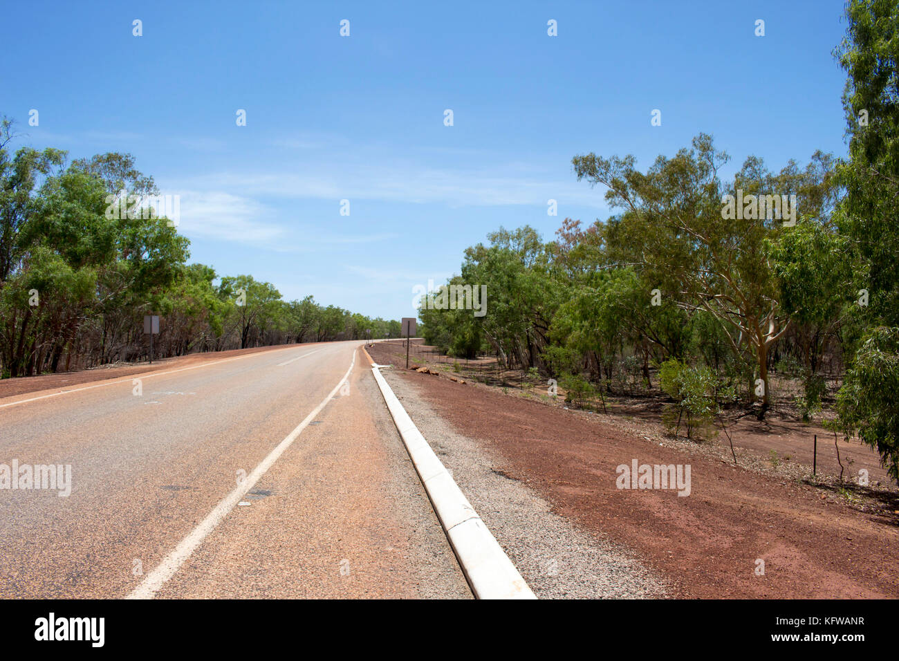 Main crossing over mighty Fitzroy River near Derby,North Western ...