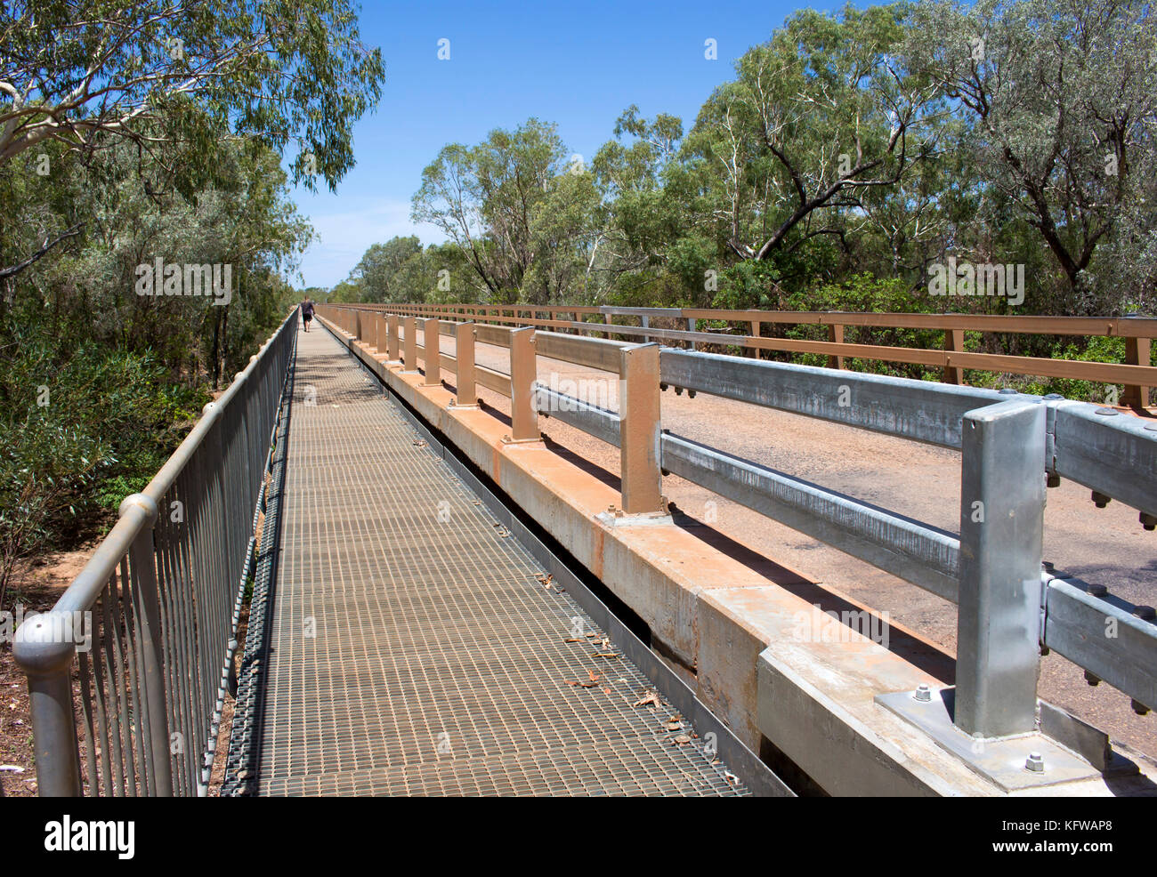Main crossing over mighty Fitzroy River near Derby,North Western ...