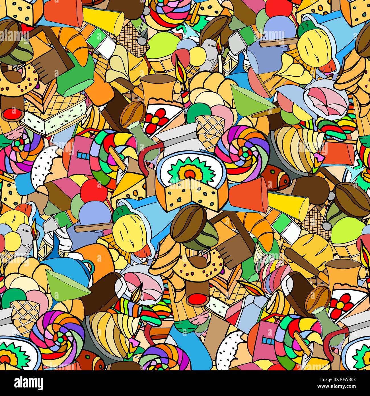 Confectionery congratulation Stock Vector Images - Alamy