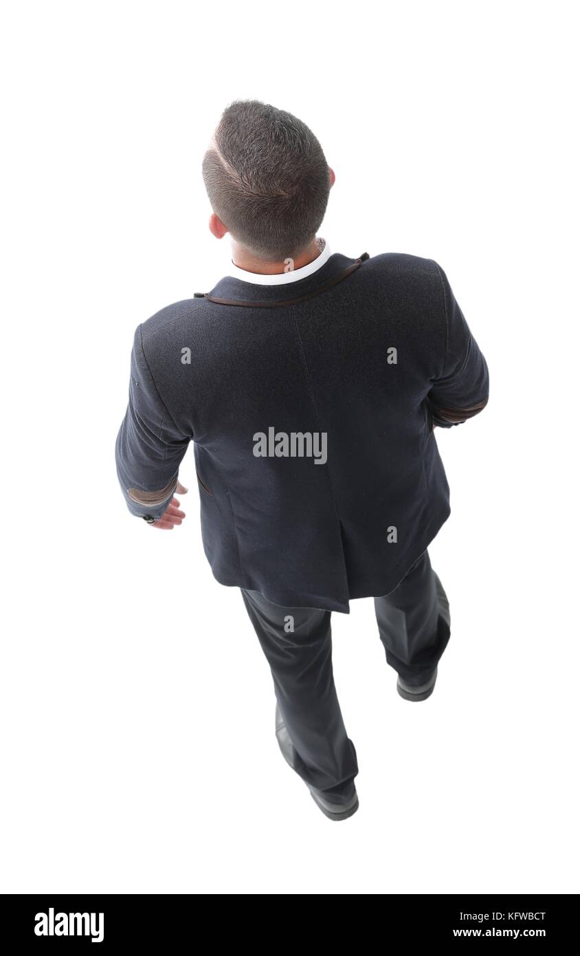 top view of successful businessman. photo with copy space.business ...