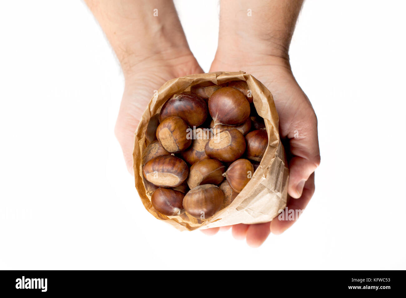 Bag of chestnuts hi-res stock photography and images - Alamy