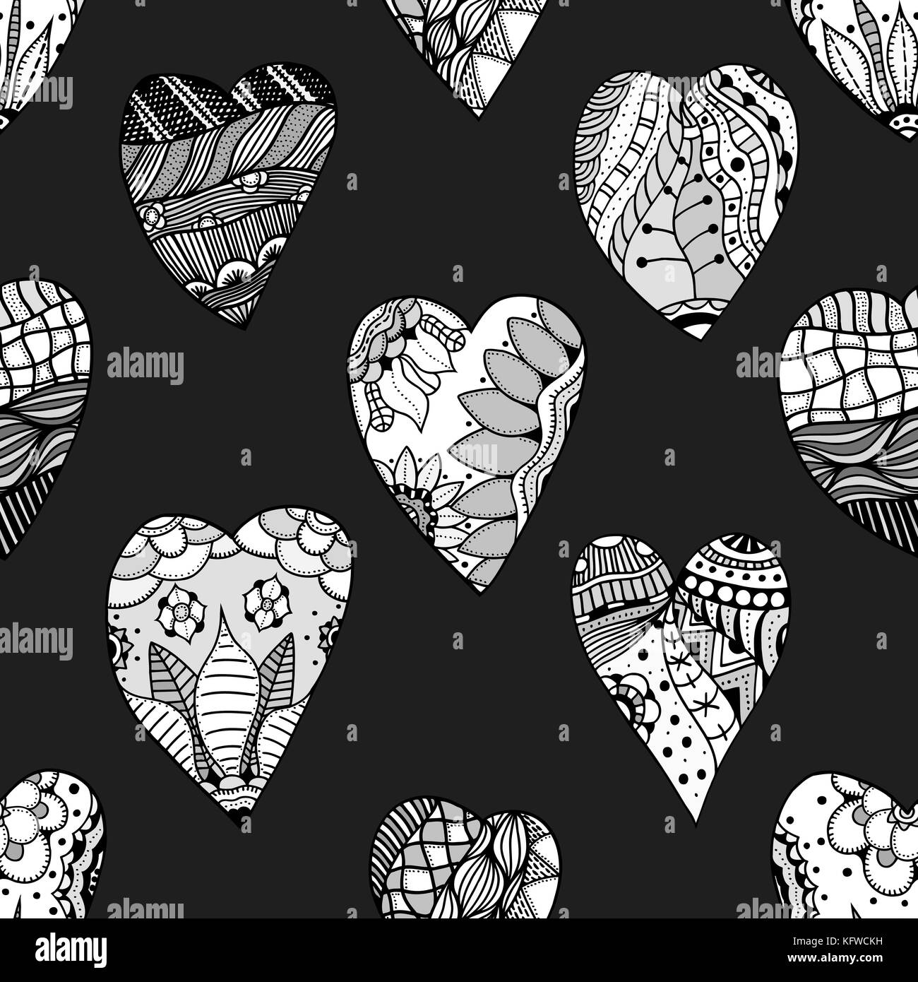 Tribal Heart Coloring Pages