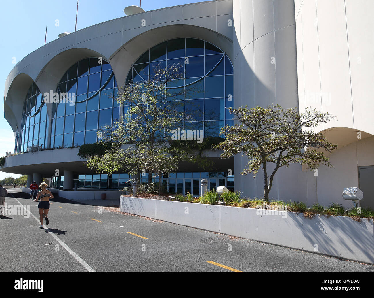 Monona Terrace Convention Center, designed by Frank Lloyd Wright is a ...