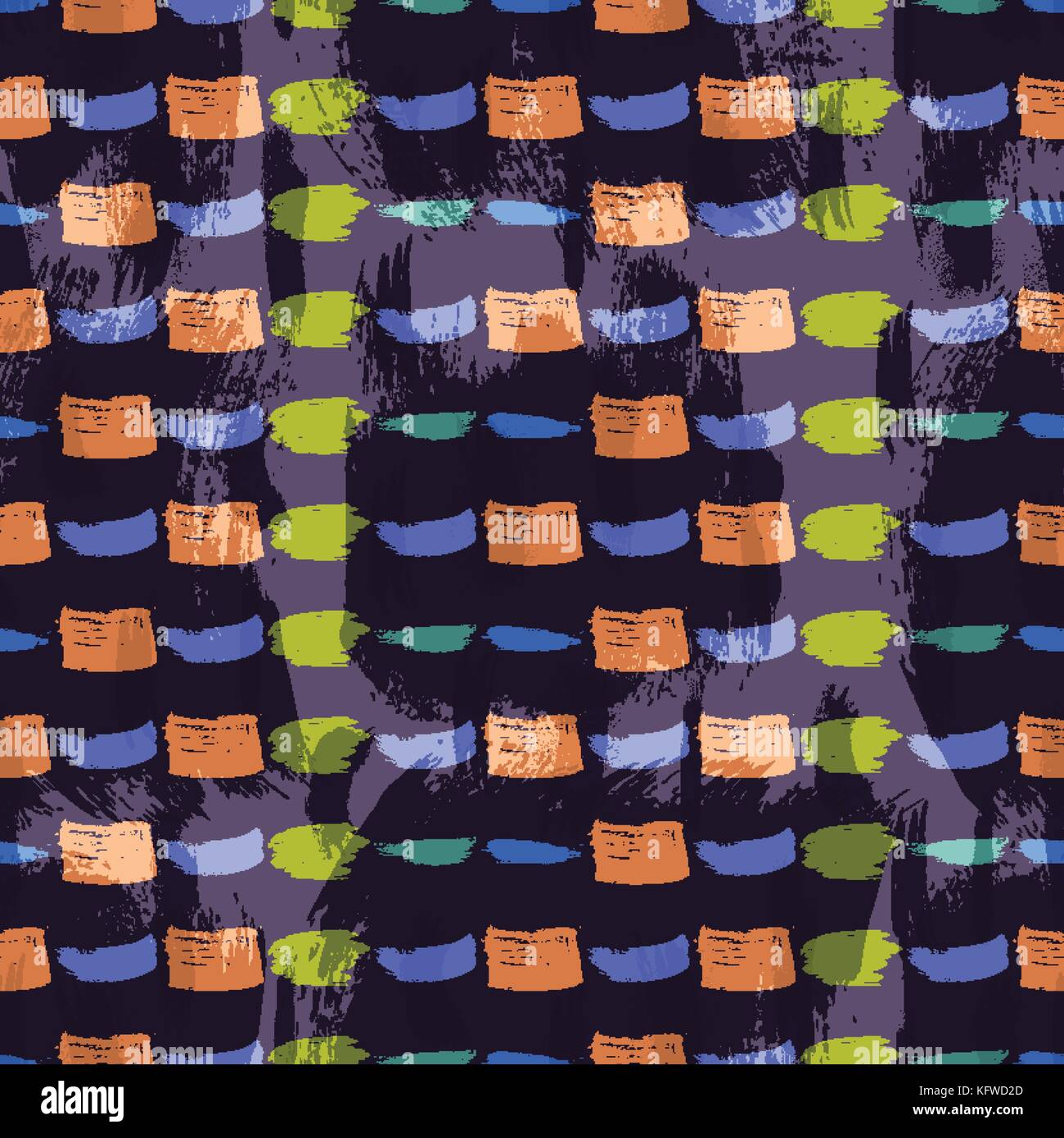 Brush stroke artistic seamless pattern Stock Vector Image & Art - Alamy