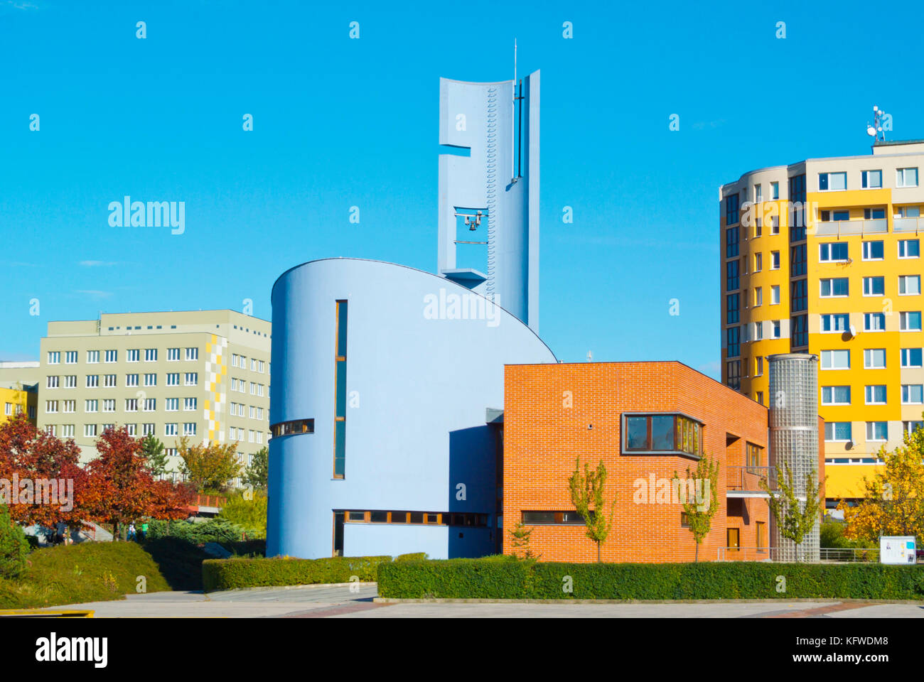 Svateho Prokopa, church of Saint Prokop, Slunecni namesti, Hurka ...