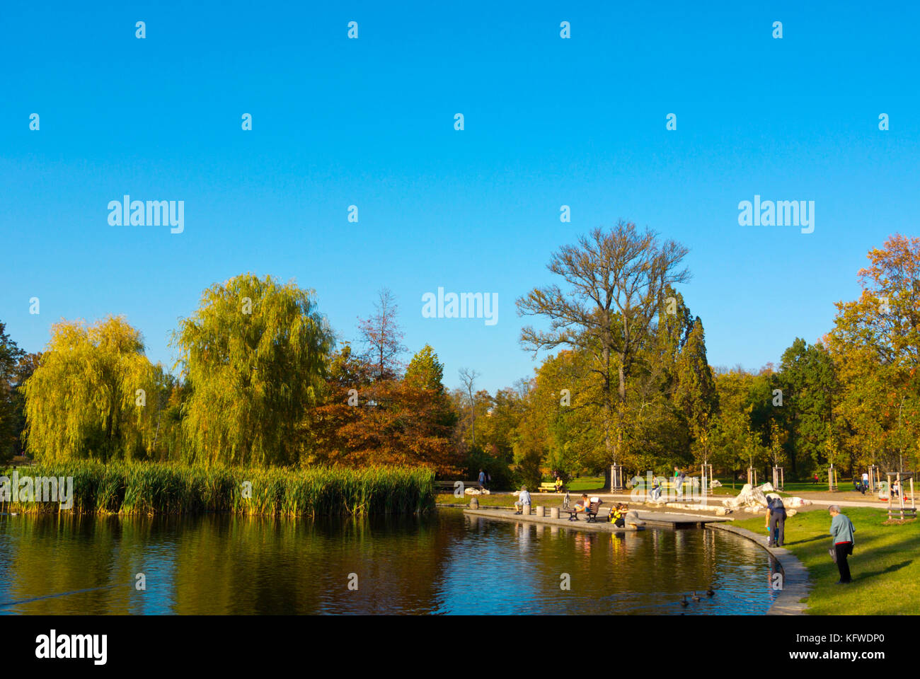 Stromovka, park, Bubenec, Prague, Czech Republic Stock Photo - Alamy