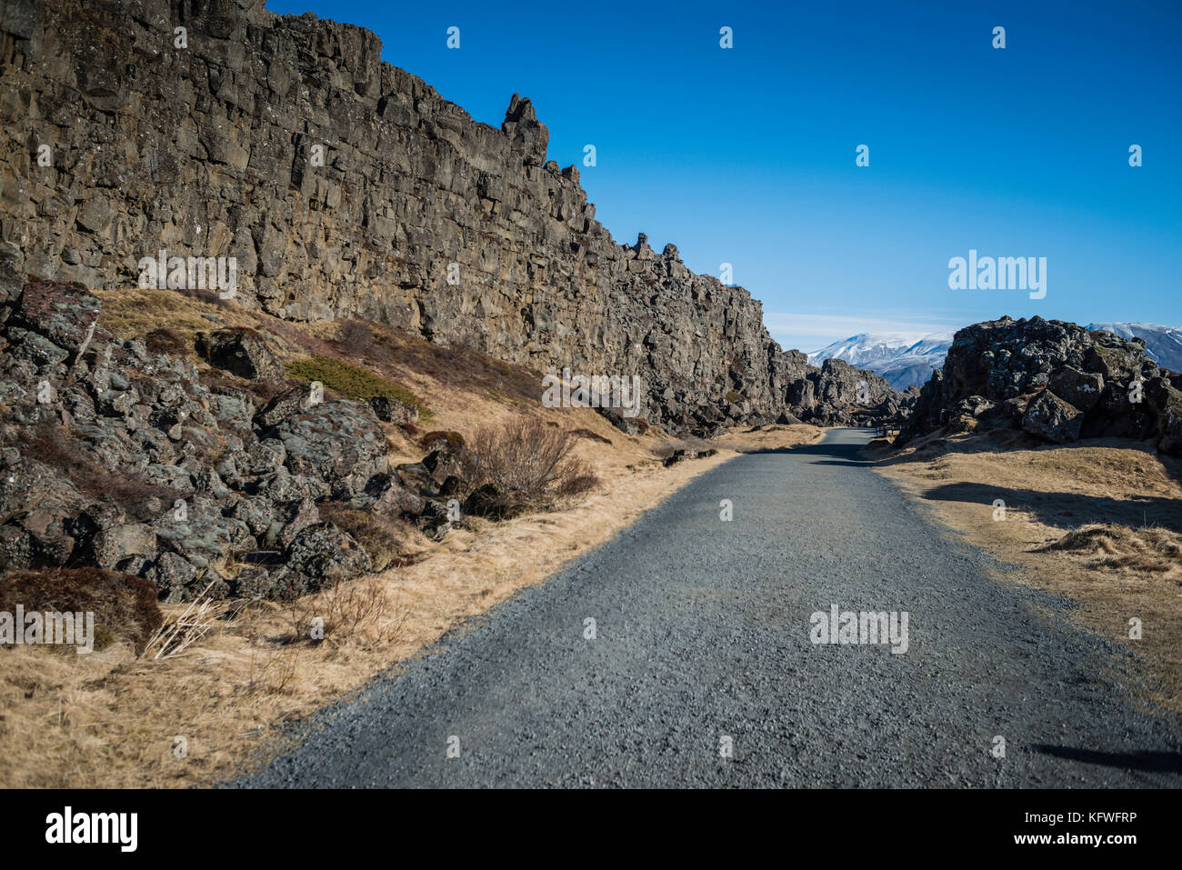 Almannagja fault thingvellir hi-res stock photography and images - Alamy