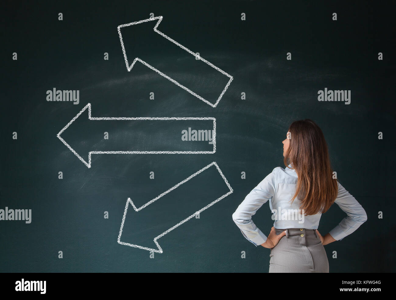 People looking in different directions hi-res stock photography and ...