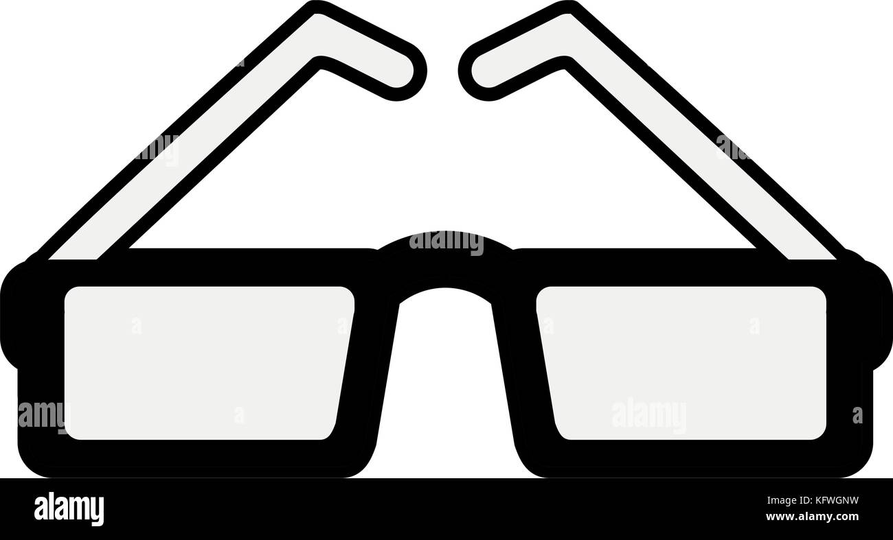 sunglasses with square frame icon image Stock Vector Image & Art - Alamy