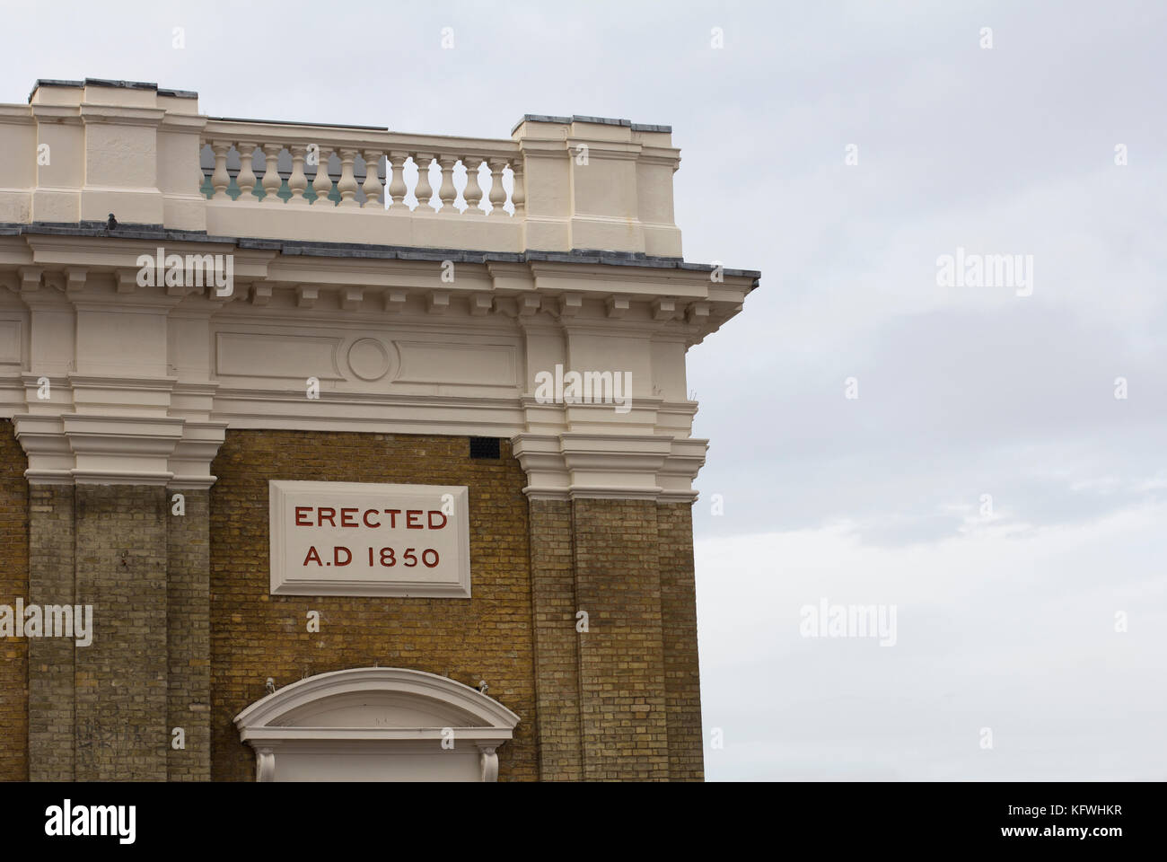 Erected AD 1850 London Bridge Stock Photo - Alamy