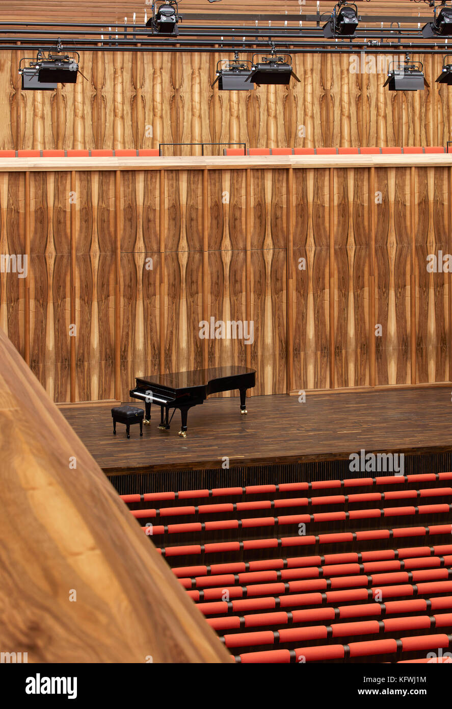 Chamber music hall. Carmen Würth Forum, Künzelsau-Gaisbach, Germany ...