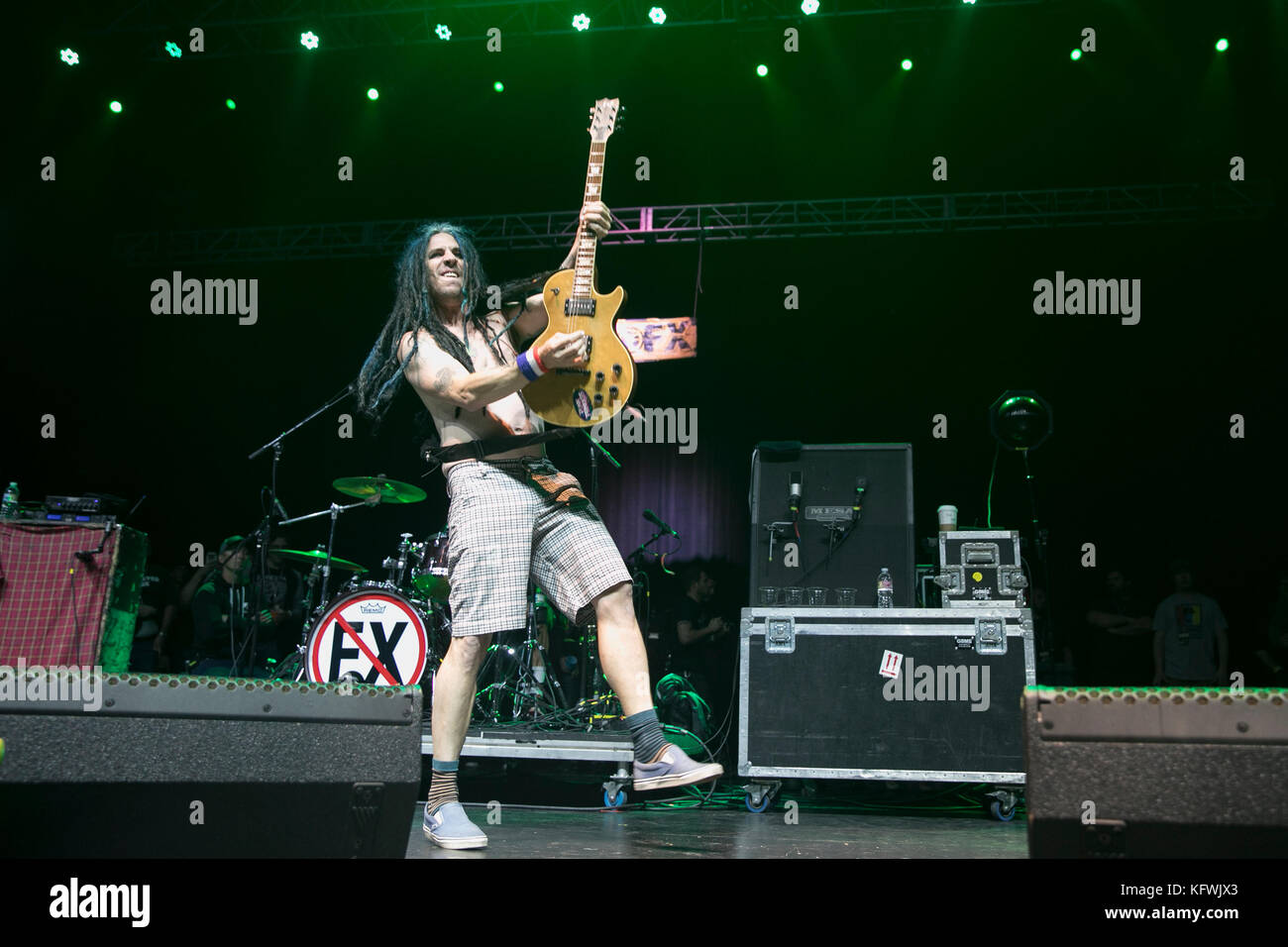 Eric Melvin of NOFX performs during the Punk In Drublic Festival on ...