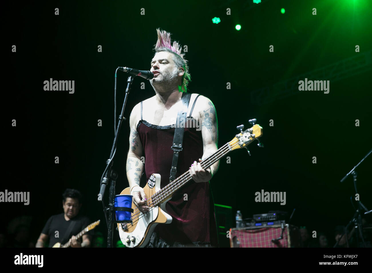 Fat Mike of NOFX performs during the Punk In Drublic Festival on ...
