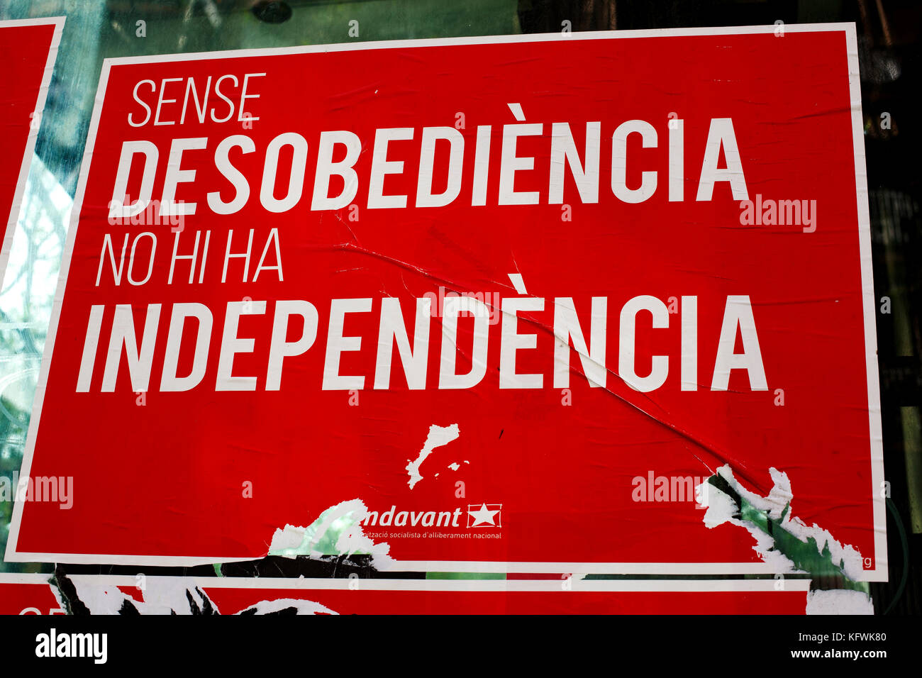 Poster catalan hi-res stock photography and images - Alamy