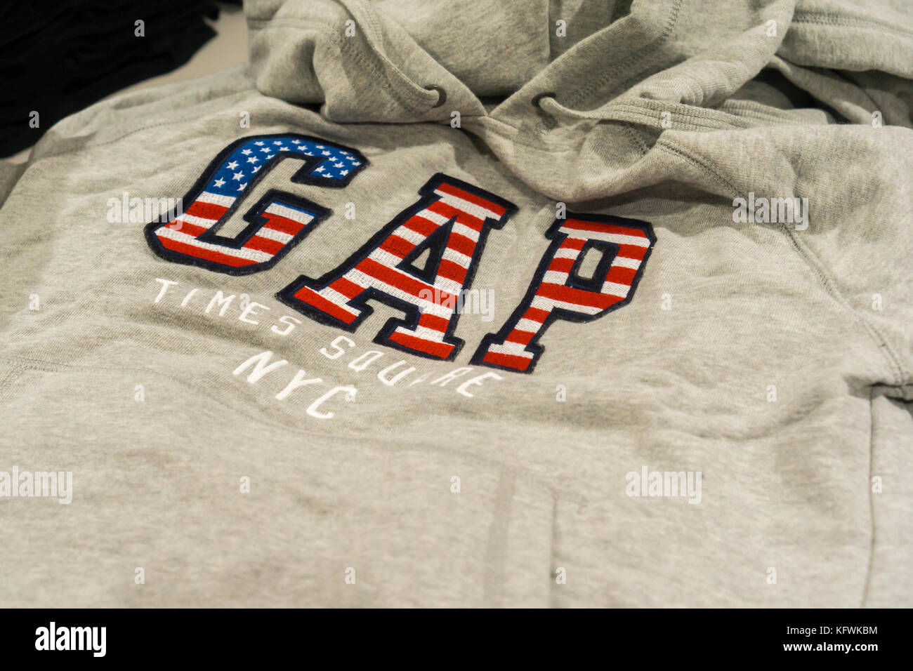 The brand new Gap "global brand flagship store" in Times Square in New ...