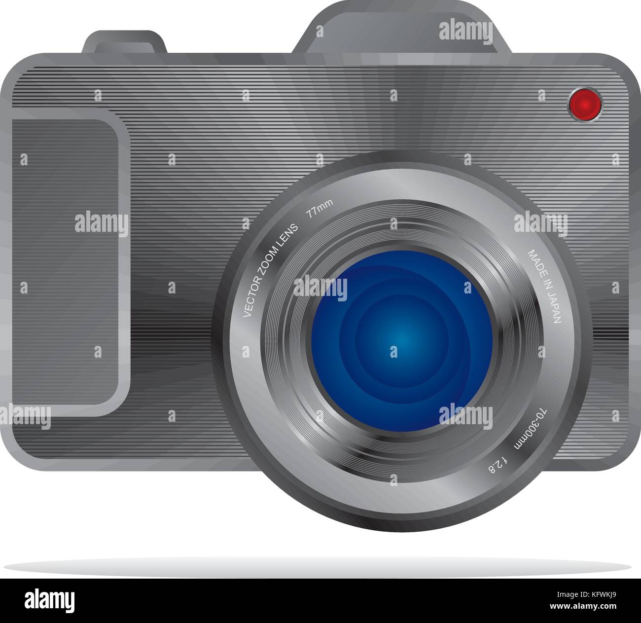 media interface camera vector graphic art illustration Stock Vector ...
