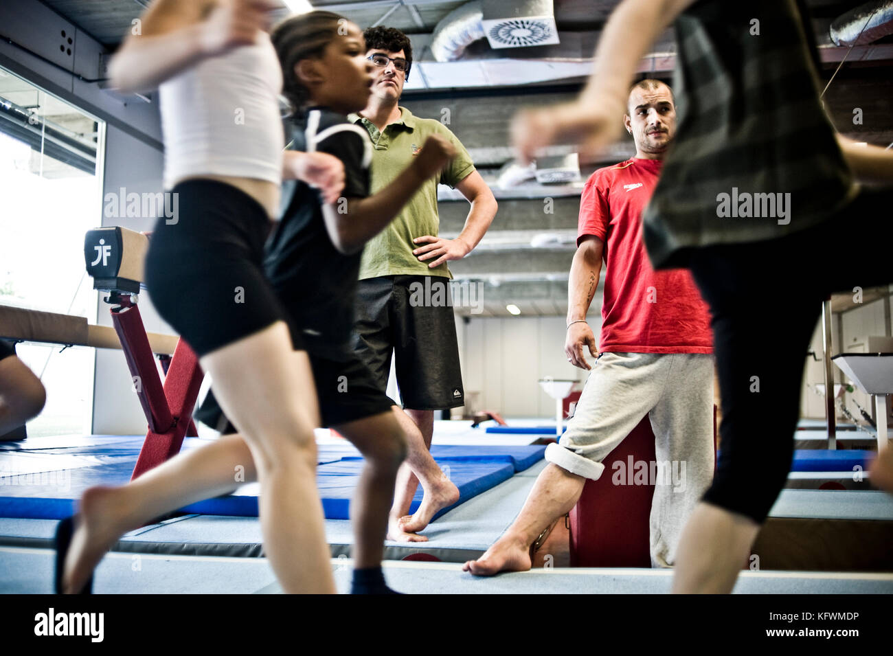 Gervasio Defer, Spanish gymnast Stock Photo - Alamy