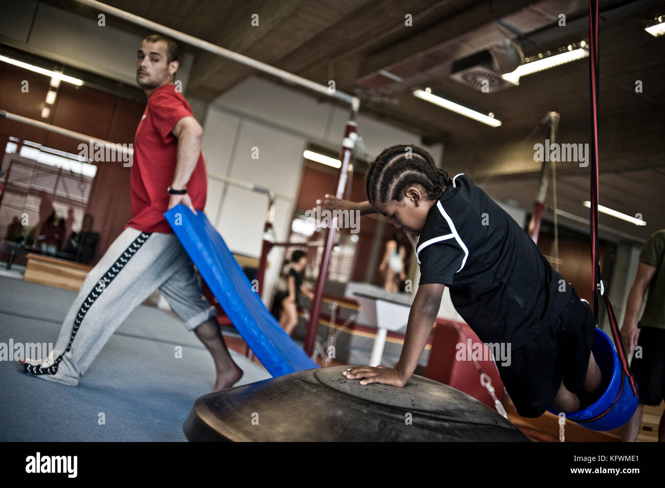Gervasio Defer, Spanish gymnast Stock Photo - Alamy
