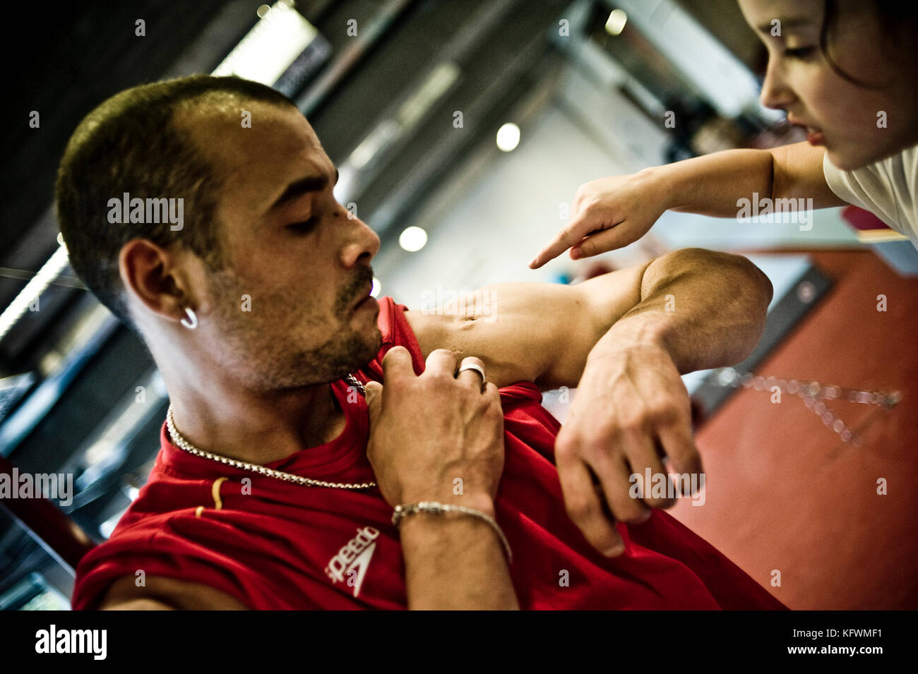 Gervasio Defer, Spanish gymnast Stock Photo - Alamy