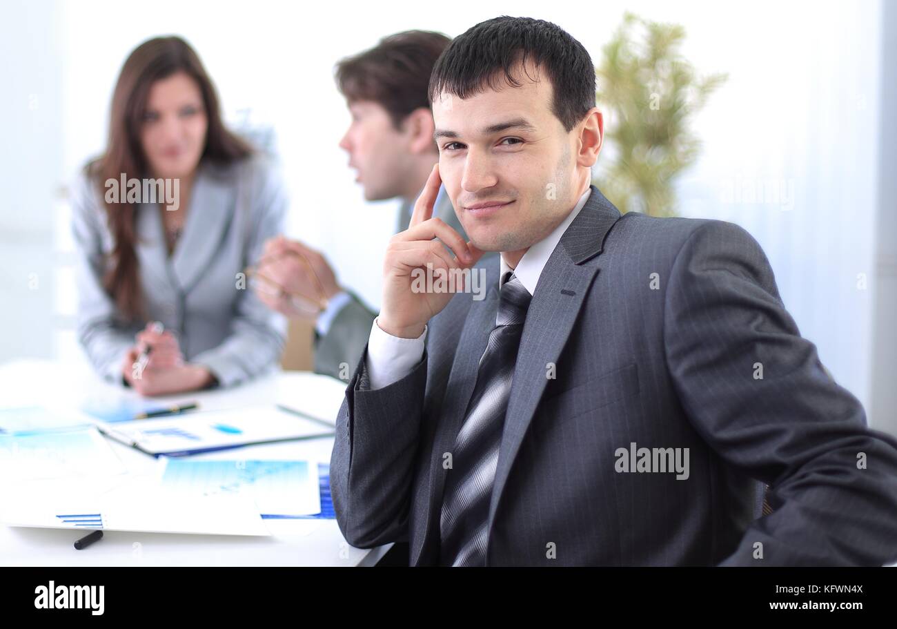 portrait of a successful businessman Stock Photo - Alamy