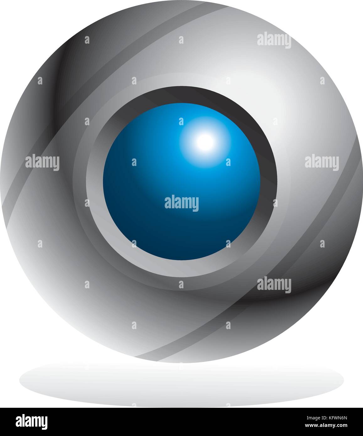 media interface camera vector graphic art illustration Stock Vector ...