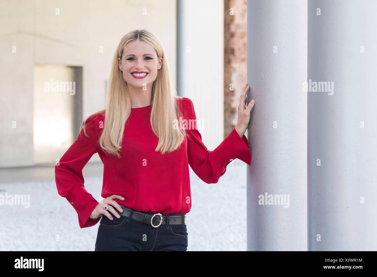 Michelle hunziker eros ramazzotti hi-res stock photography and images ...