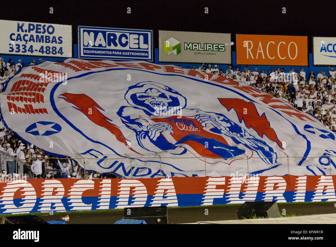 Curitiba, Brazil. 31st Oct, 2017. Torcida Furia Independente during ...