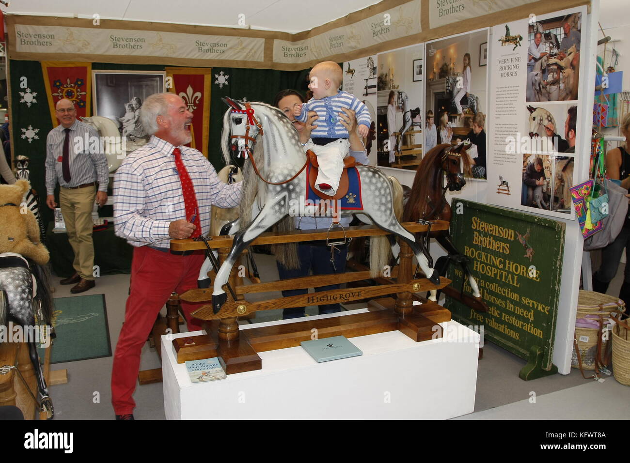 Stevenson brothers rocking horse hi-res stock photography and images ...