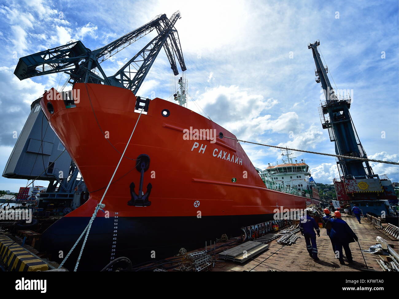 Russian Oil Tanker Ship High Resolution Stock Photography and Images ...
