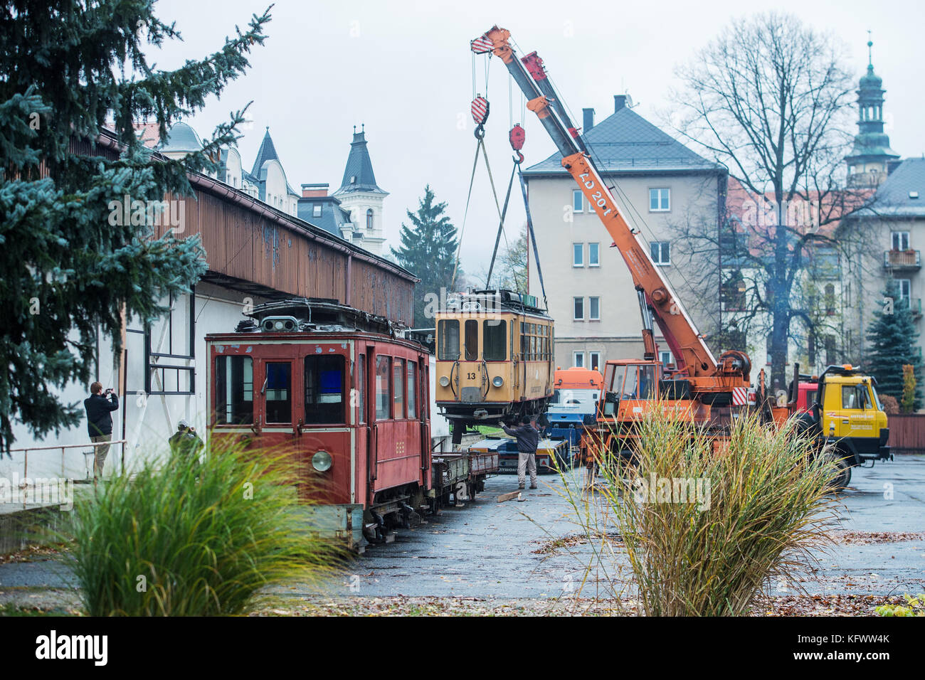 Technical Museum Liberec received two trams from Switzerland. Unique ...