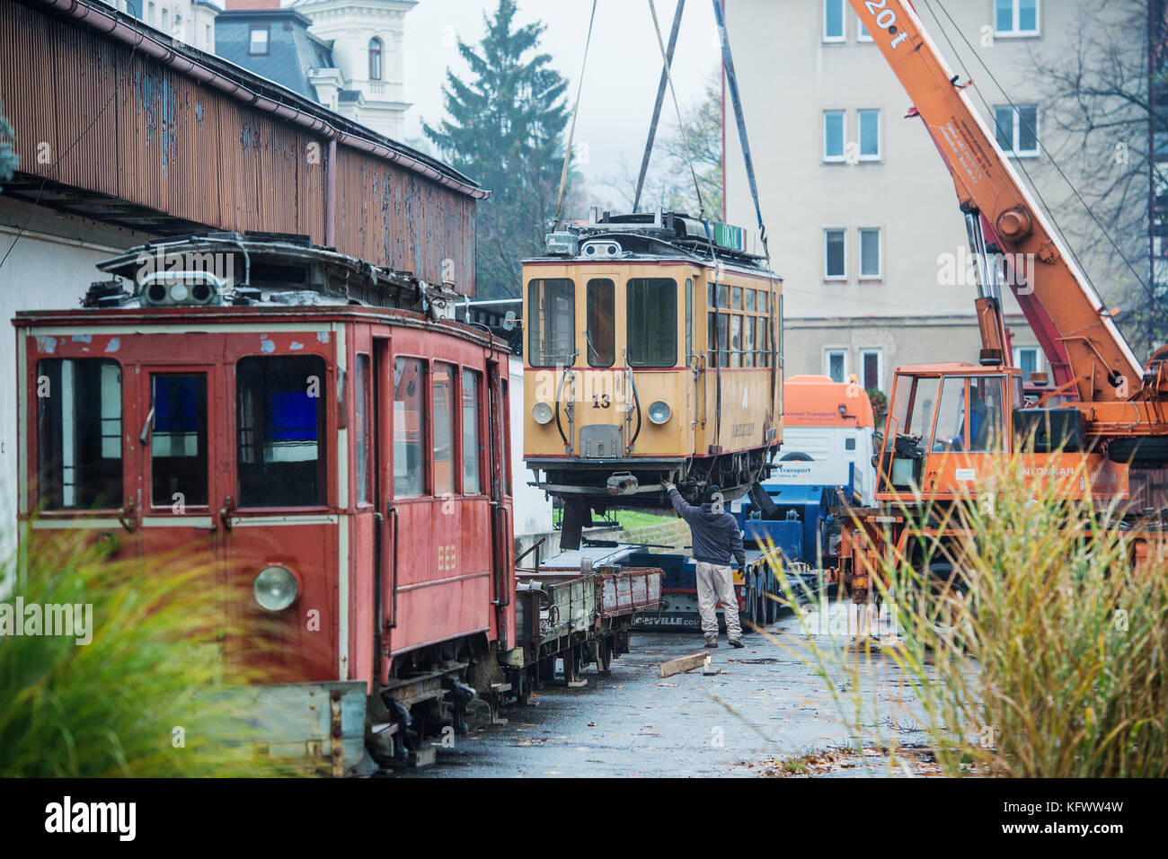 Technical Museum Liberec received two trams from Switzerland. Unique ...