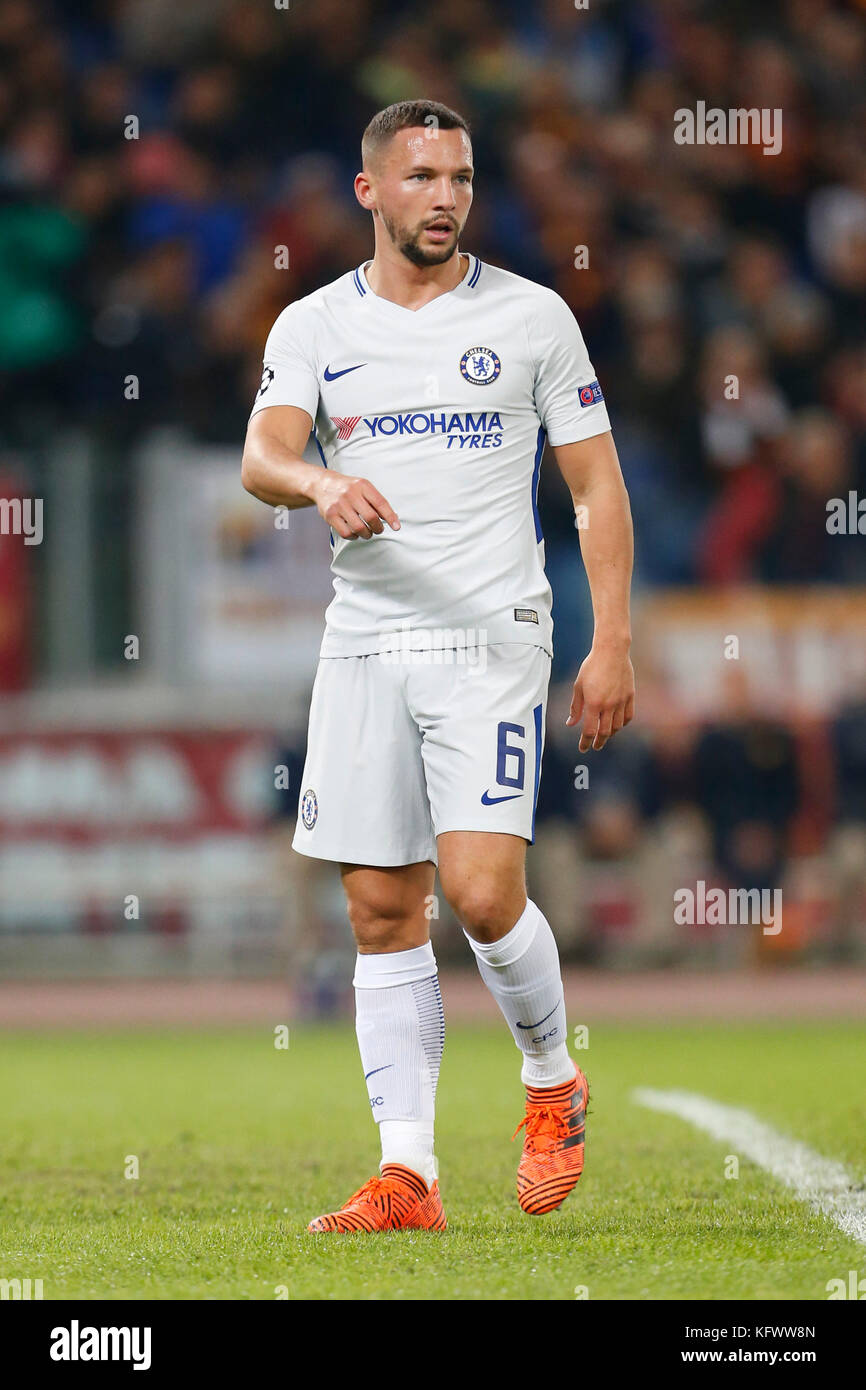Rome, Italy. 31st Oct, 2017. Danny Drinkwater of Chelsea during the ...