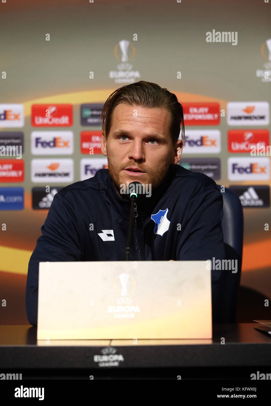 Istanbul, Turkey. 01st Nov, 2017. Hoffenheim's captain Eugen Polanski ...