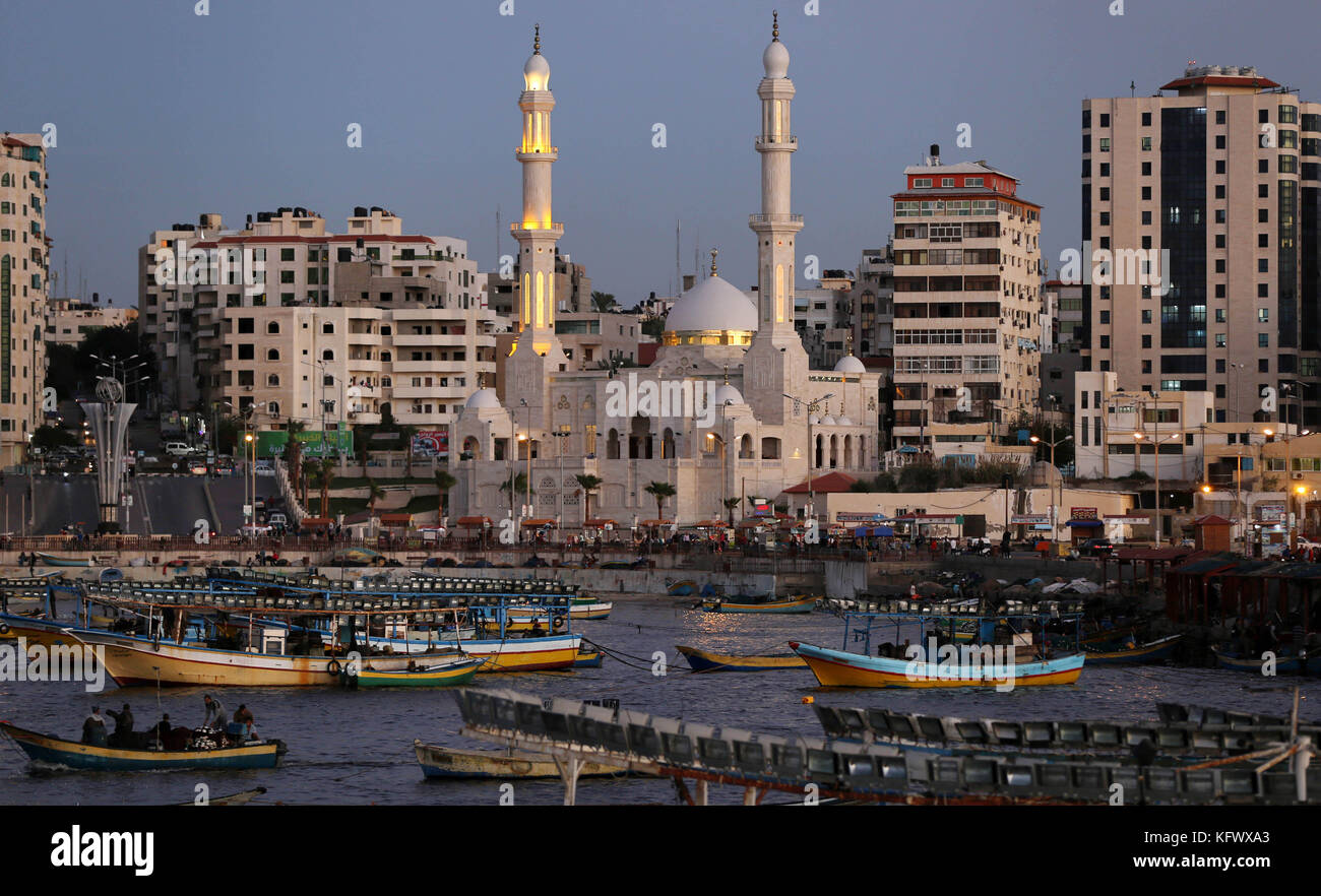 Gaza City, Gaza Strip, Palestinian Territory. 1st Nov, 2017. The ...