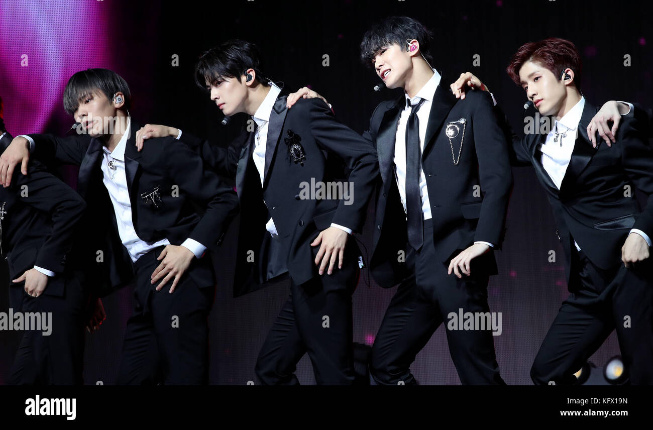 02nd Nov, 2017. S. Korean boy group Astro South Korean boy group Astro ...