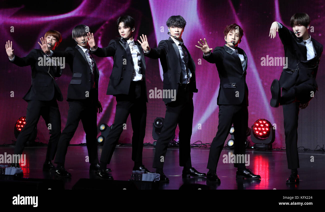 02nd Nov, 2017. S. Korean boy group Astro South Korean boy group Astro ...