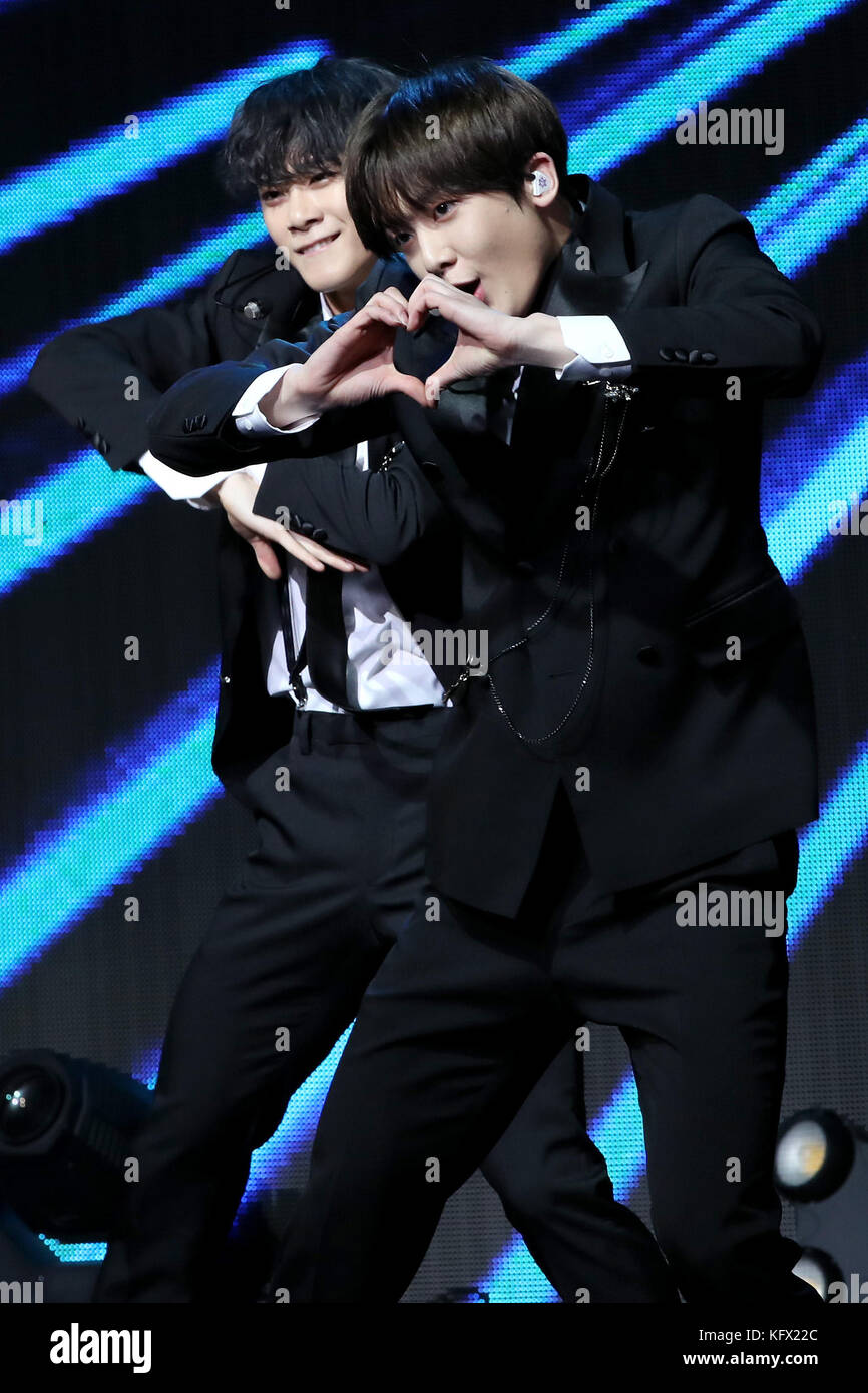 02nd Nov, 2017. S. Korean boy group Astro South Korean boy group Astro ...