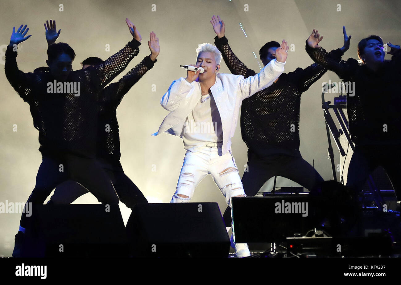 02nd Nov, 2017. Taeyang with PyeongChang Olympics Singer Taeyang, a ...