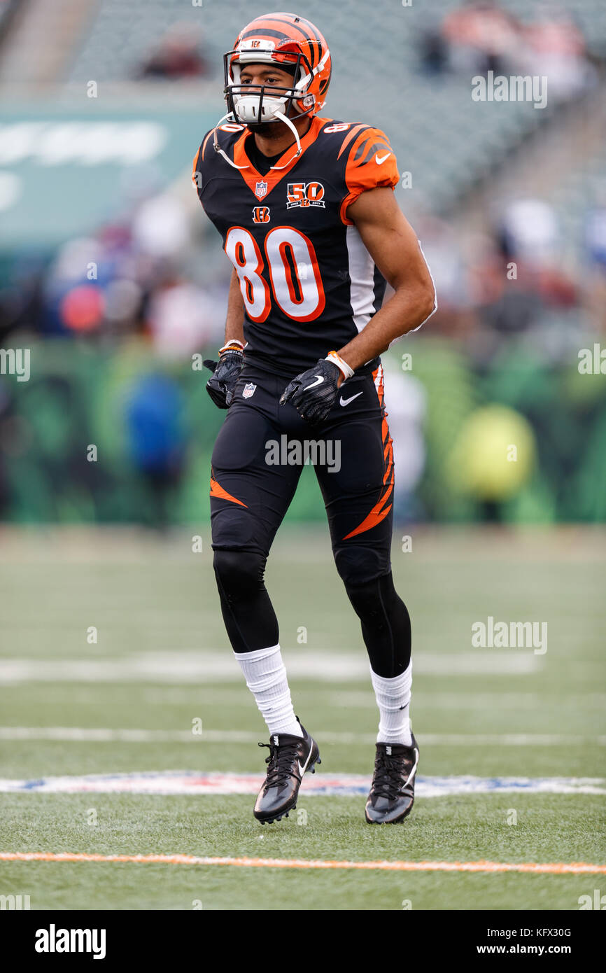 October 29th, 2017: Cincinnati Bengals wide receiver Josh Malone (80 ...