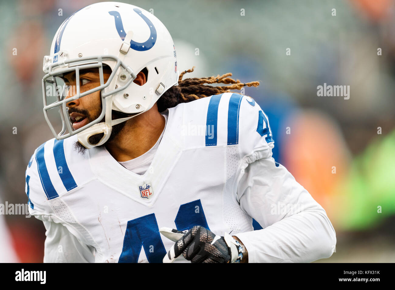 October 29th, 2017: Indianapolis Colts strong safety Matthias Farley ...