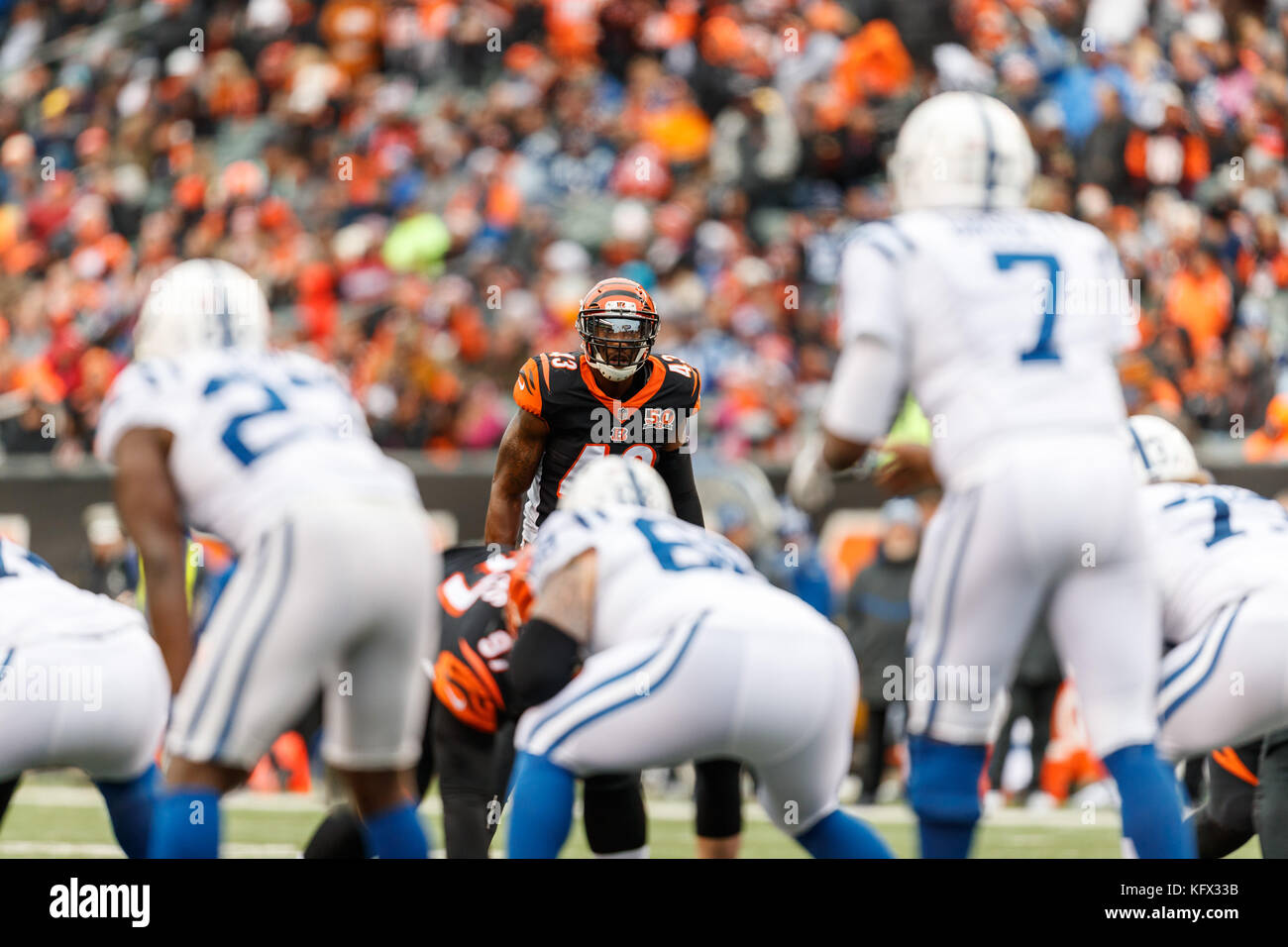 Cincinnati bengals safety george iloka hi-res stock photography and ...