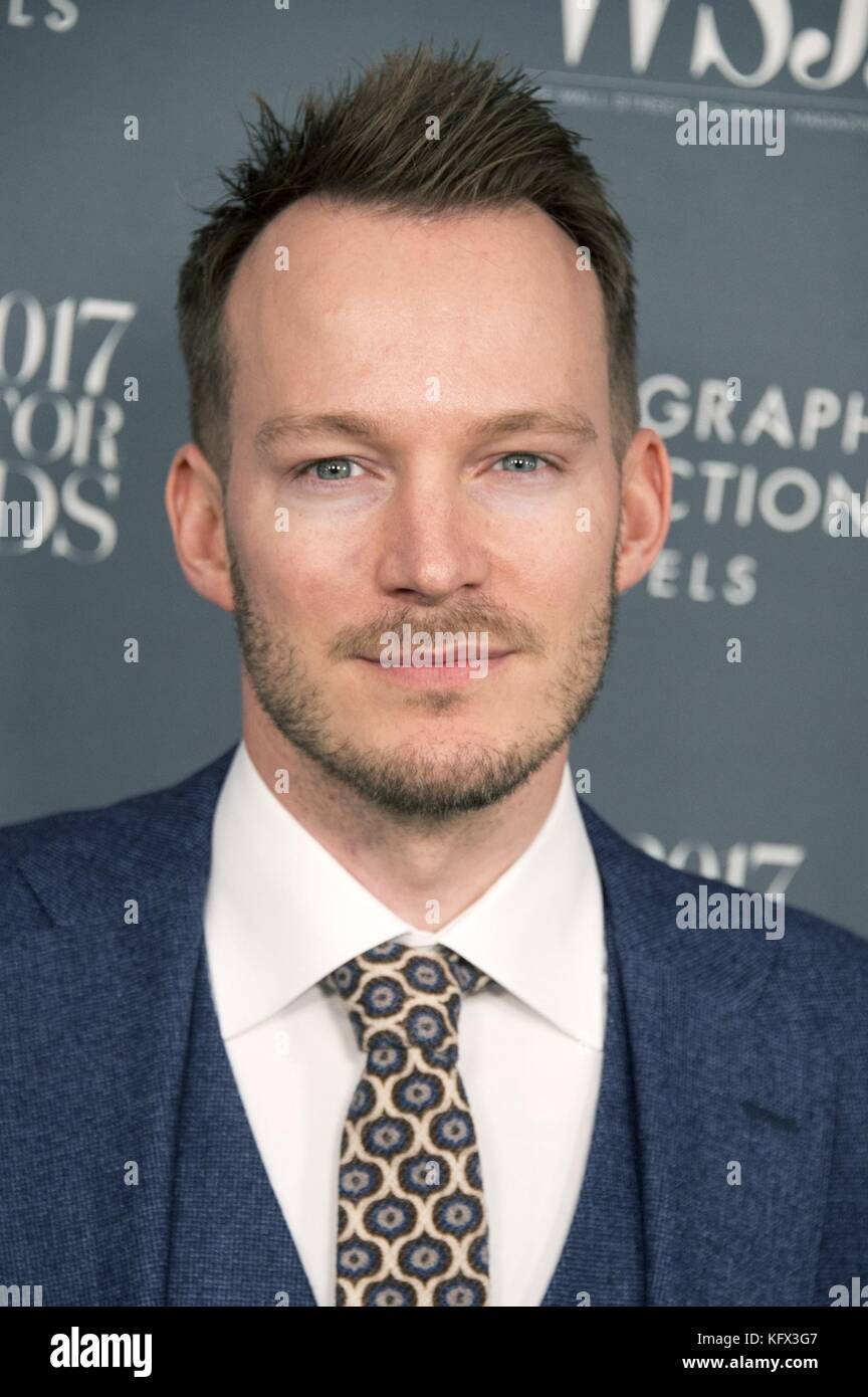 New York, NY, USA. 1st Nov, 2017. Alex Hofmann at arrivals for WSJ ...