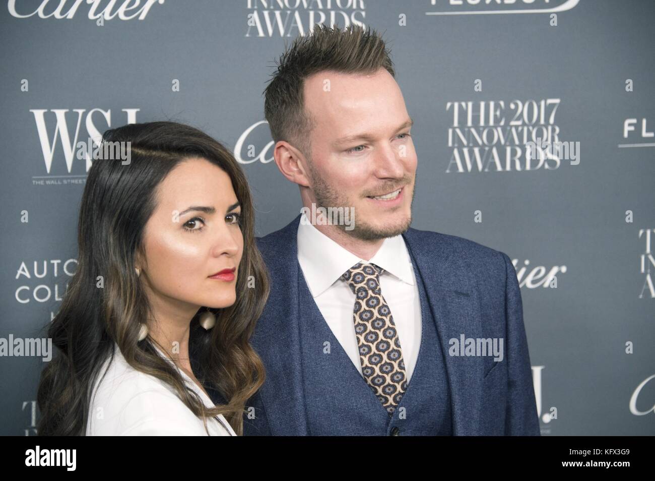 New York, NY, USA. 1st Nov, 2017. Alex Hofmann at arrivals for WSJ ...