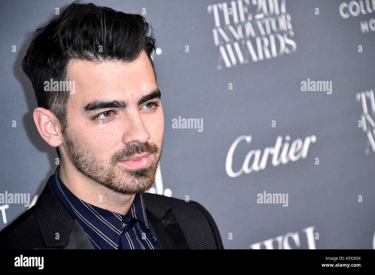 New York, NY, USA. 1st Nov, 2017. Joe Jonas at arrivals for WSJ ...