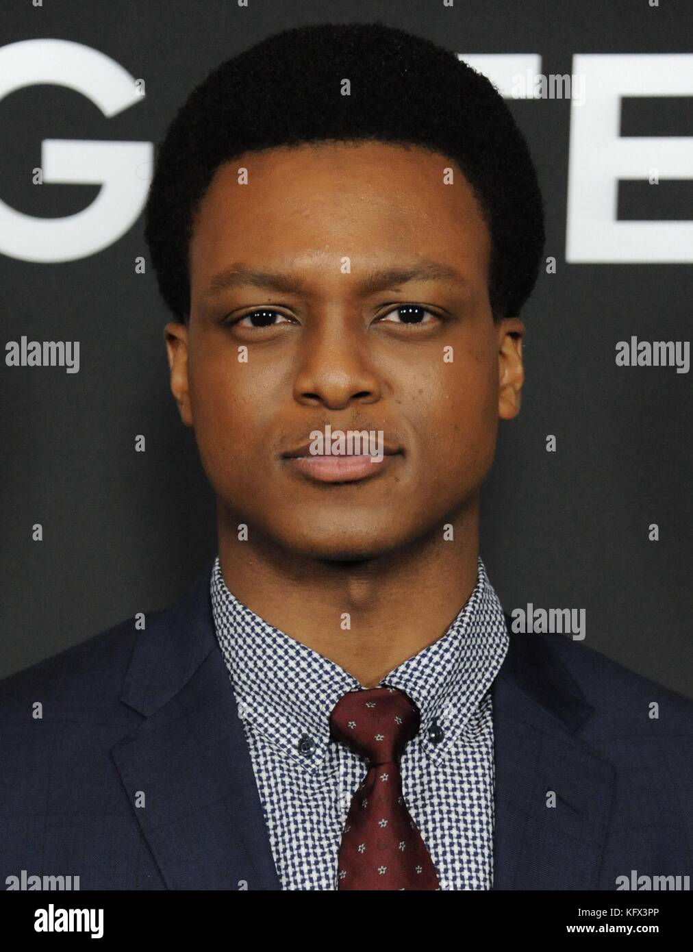 Los Angeles, CA, USA. 1st Nov, 2017. J. Quinton Johnson at arrivals for ...