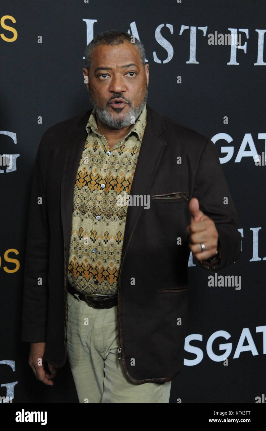 Los Angeles, CA, USA. 1st Nov, 2017. Lawrence Fishburne at arrivals for ...